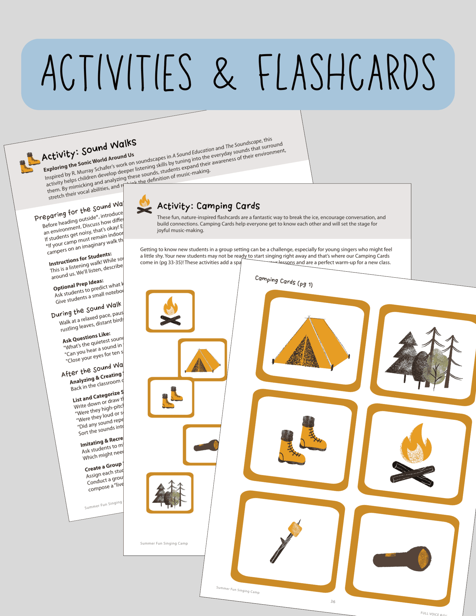 FVM | Junior “Summer Fun” Singing Camp Lesson Plans