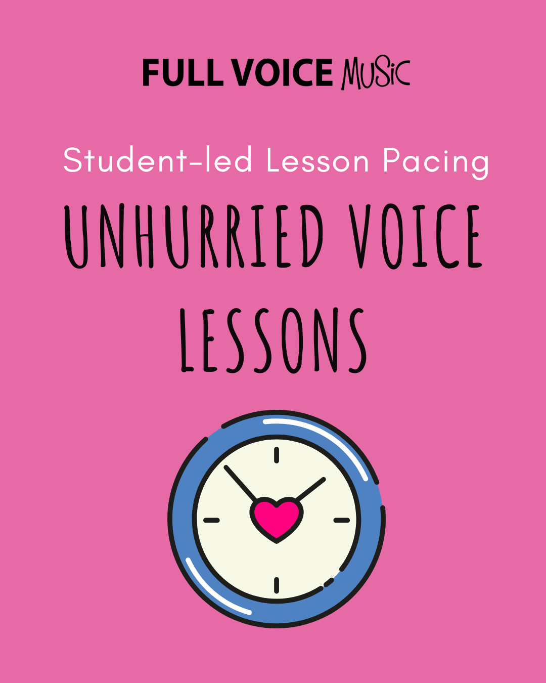 FVM | Unhurried Voice Lessons - slowing down isn’t falling behind